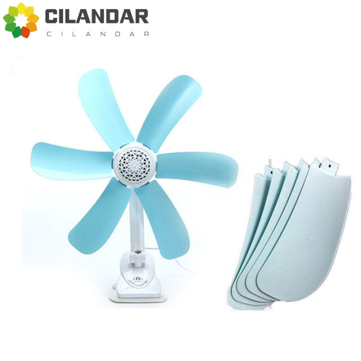 Home Desktop Clip Fan Mini Electric Wall Mounted Office Clamp Cooling ...