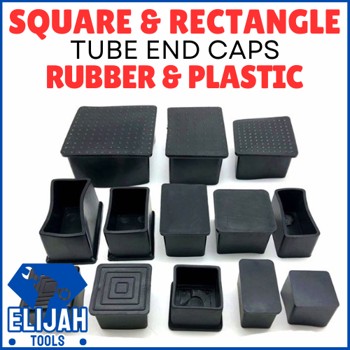 Plastic Plug and Rubber Footing Tubular End Caps For Furnitures Chair ...