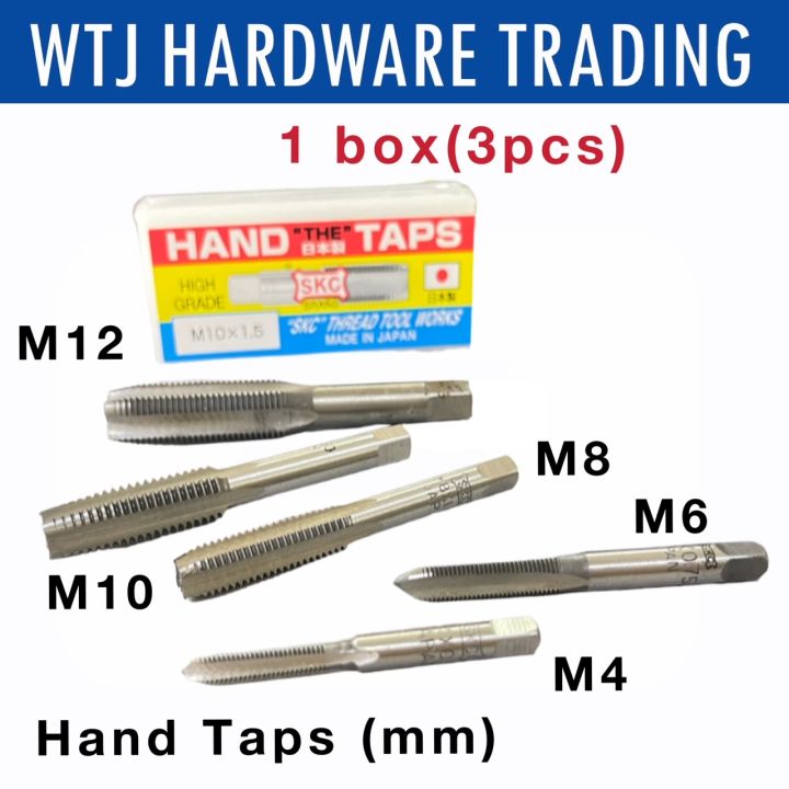 HAND TAPS MM SIZE M4, M6, M8, M10, M12 / ADJUSTABLE TAP WRENCH M4-M12 / HAND TAP | Lazada