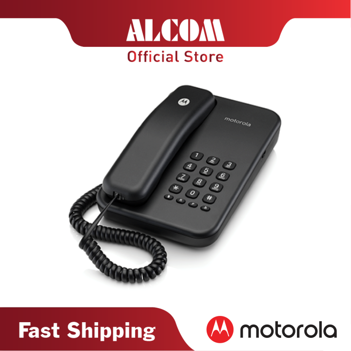 [US BRAND] MOTOROLA CT100 Basic Telephone Single Line Corded Phone ...