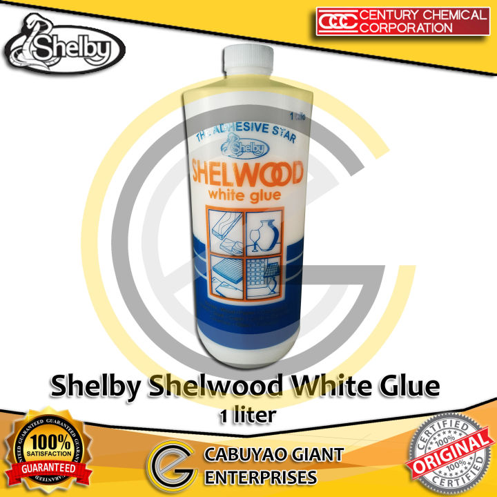 Shelby Shelwood White Glue 1kg liter size The Adhesive Star | Lazada PH