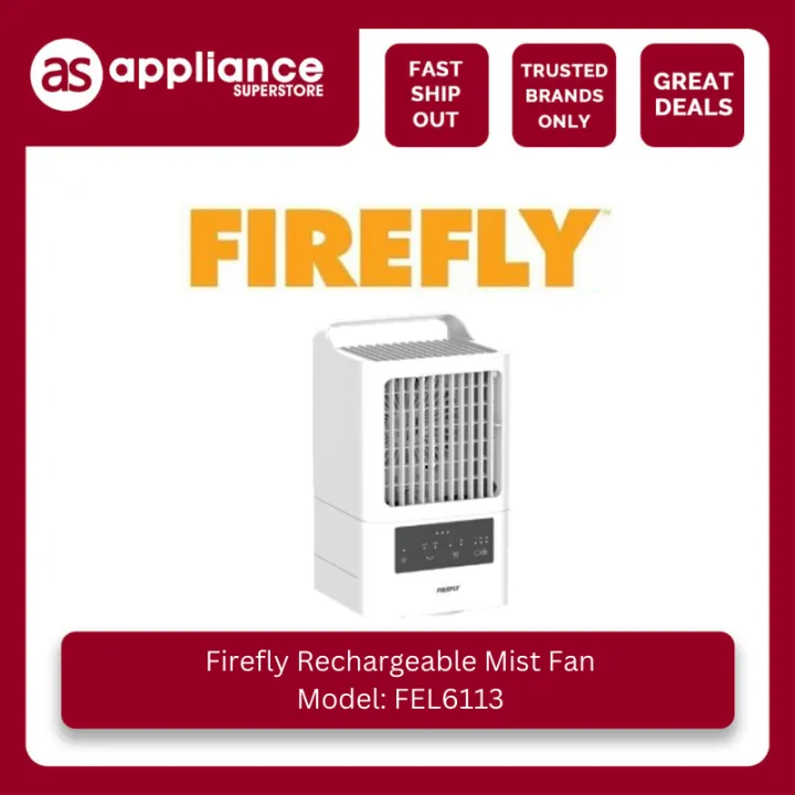 Firefly Rechargeable Mist Fan FEL6113 | Lazada PH