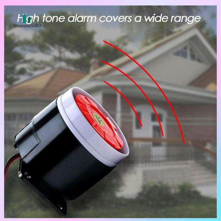 GLASSES580 12V 24V 220V Anti-theft Horn Electronic Piezoelectric High ...