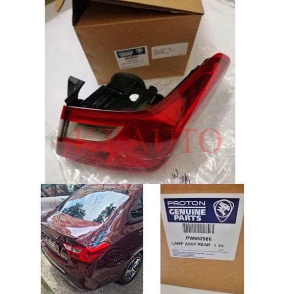 *ORIGINAL PROTON SAGA VVT 2016-2021 TAIL LAMP LH/ RH ASSY/ LAMPU ...