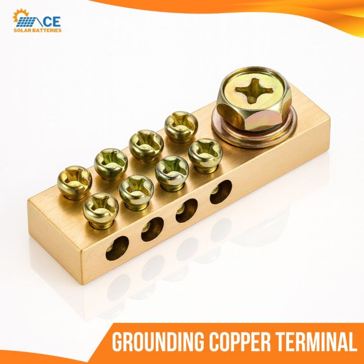 Grounding Copper Platoon Ground Double Row Terminal no holder included ...