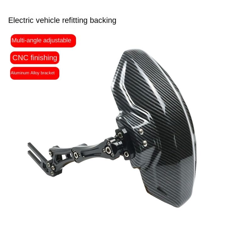 Universal Motorcycle Rear Fender Carbon Fiber Printed Plastic Mudguard ...