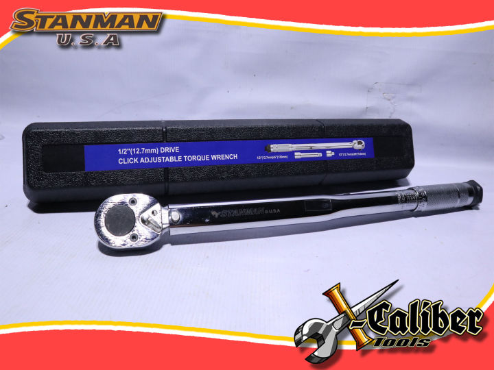 STANMAN TORQUE WRENCH 1/2 DRIVE HEAVYDUTY | Lazada PH
