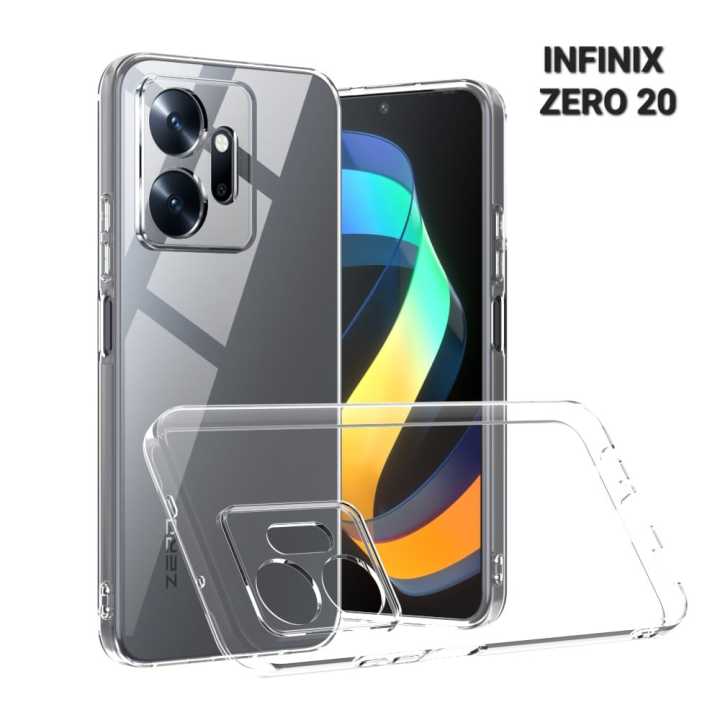 Infinix Zero 20 4G Soft case Clear 2.0mm Case Bening Infinix Zero 20 4G ...