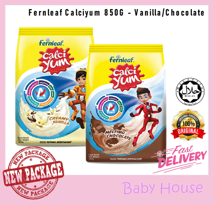 Fernleaf Calciyum 850G - Creamy Vanilla/Chocolate | Lazada