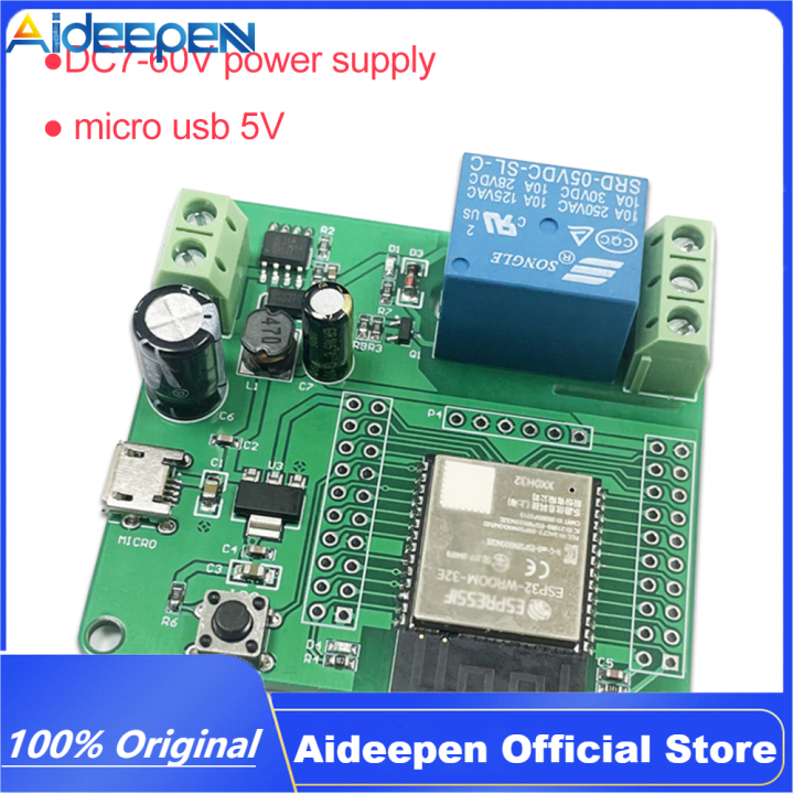 【Ready Stock】Original Aideepen 100% Single Relay Development Board ...