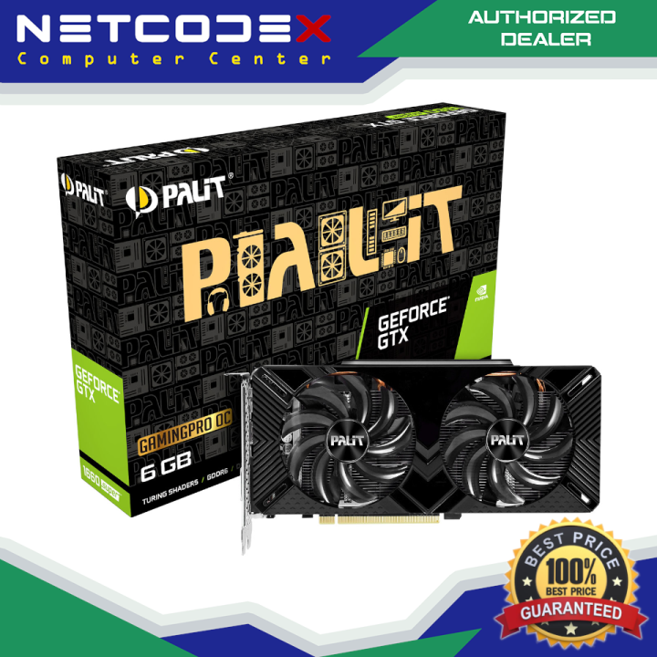 PALIT GEFORCE GTX 1660 SUPER GAMING PRO 6 GB GDDR6 PCI-EXPRESS GRAPHICS ...