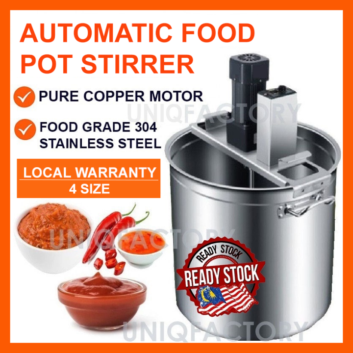 READY STOCK Automatic Sauce Sambal Cooker Rendang Paste Pes Stir Frying ...