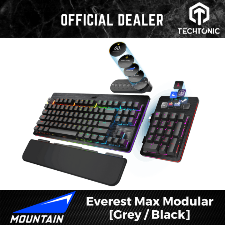 (Pre-order) MOUNTAIN Everest Max - Modular Hotswap Mechanical Gaming ...