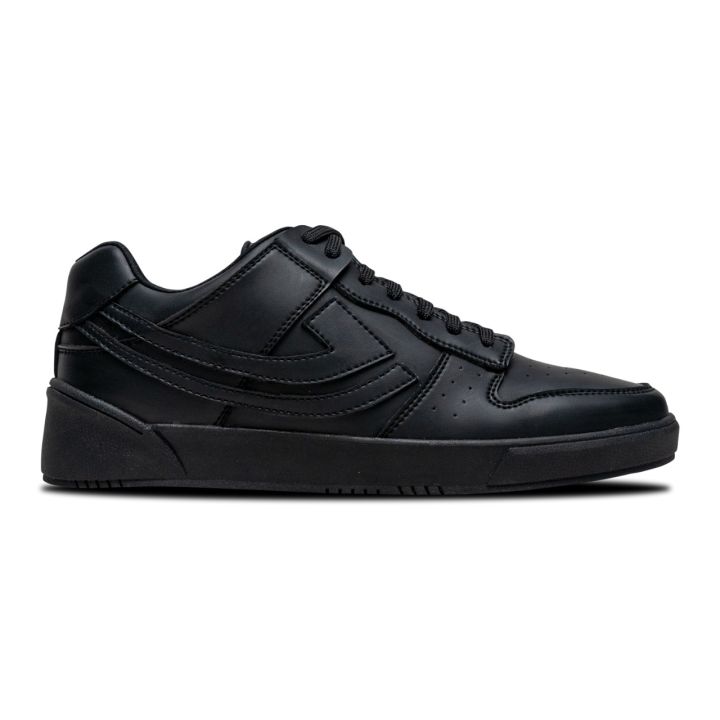 Sepatu Sneakers Johnson - Omega Lowcut (LC) Black | Lazada Indonesia