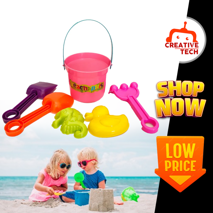 Beach Pals Pail Set For Kids | Lazada PH