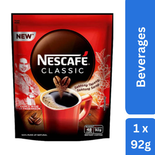 Nescafe Classic Instant Coffee 92g | Lazada PH