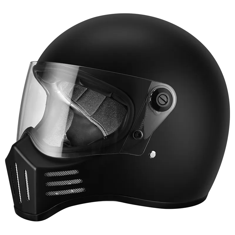 The Retro Helmet Lab | AMZ Gangster - Vintage Classic Retro Full Face ...