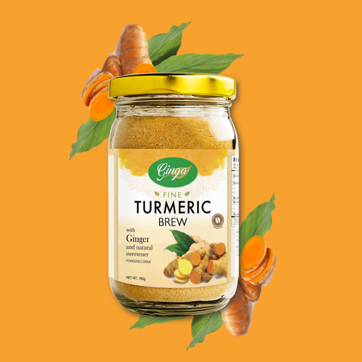 Ginga Turmeric Brew with Ginger 160g | Lazada PH