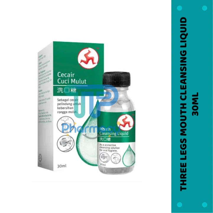 THREE LEG 3L MOUTH CLEANSING LIQUID 30ML | Lazada
