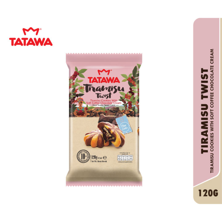 Tatawa Tiramisu Cookies with Soft Coffee Chocolate Flavour Filling ...