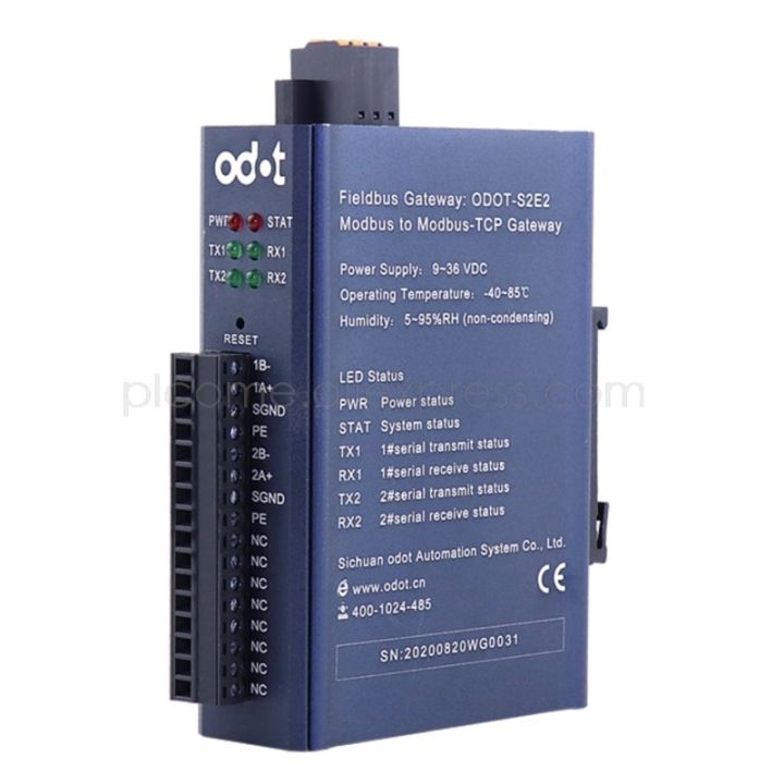 Modbus RTU/ASCII to Modbus TCP Protocol Converter Industrial Grade ...