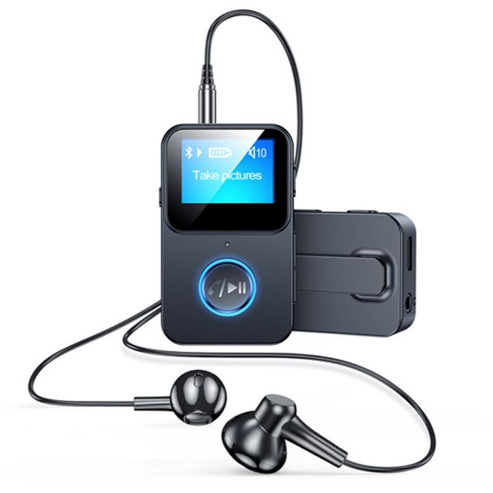 (KPOH) Bluetooth 5.0 Audio Receiver Adapter Bluetooth MP3 Player with ...