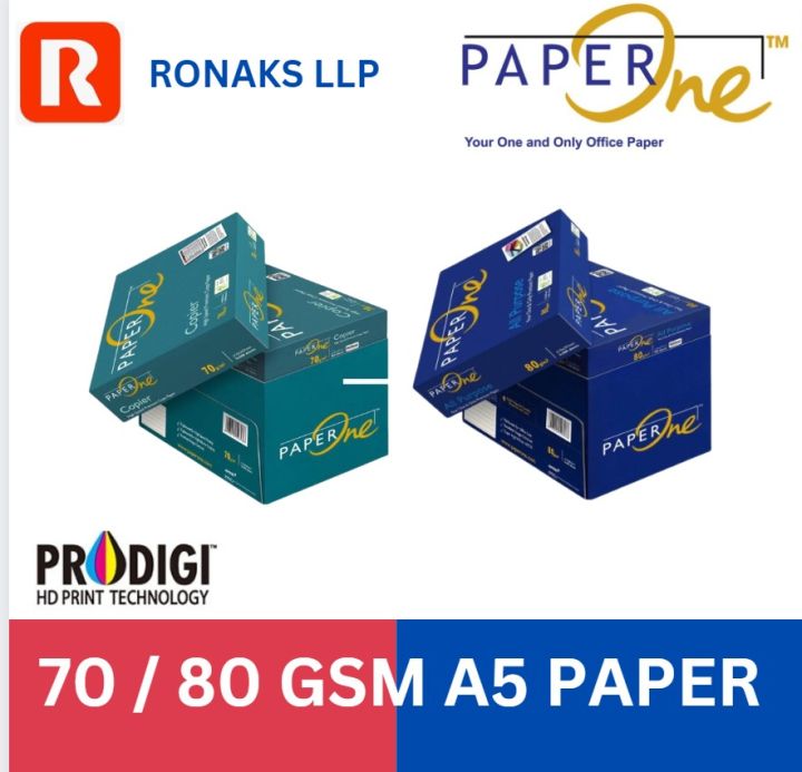 A5 70gsm 80gsm 70 80 gsm PaperOne Copy Copier Photocopy Paper | Lazada Singapore