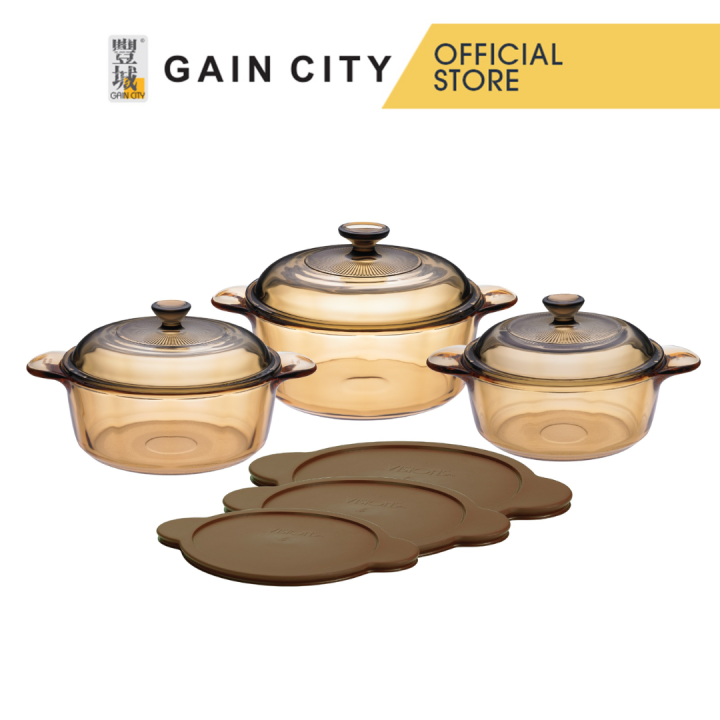 VISIONS 6PC VERSA POT SET VS-336/CL1 | Lazada Singapore