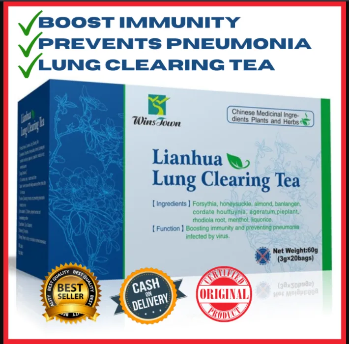 Lian, Hua Clearing Tea for Boosting Immunity and Detox 20pcs per Box ...