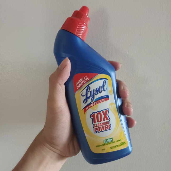 Lysol 10x Cleaning Power Disinfectant Toilet Bowl Cleaner 200mL | Lazada PH