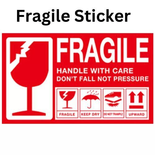 Fragile Sticker Label/ Local Ready Stock/ Warning Label/Carton box Sticker / big Sticker ...