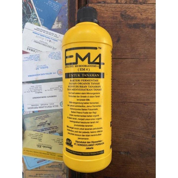 EM 4 pertanian/tanaman Microorganisme Bakteri | Lazada Indonesia