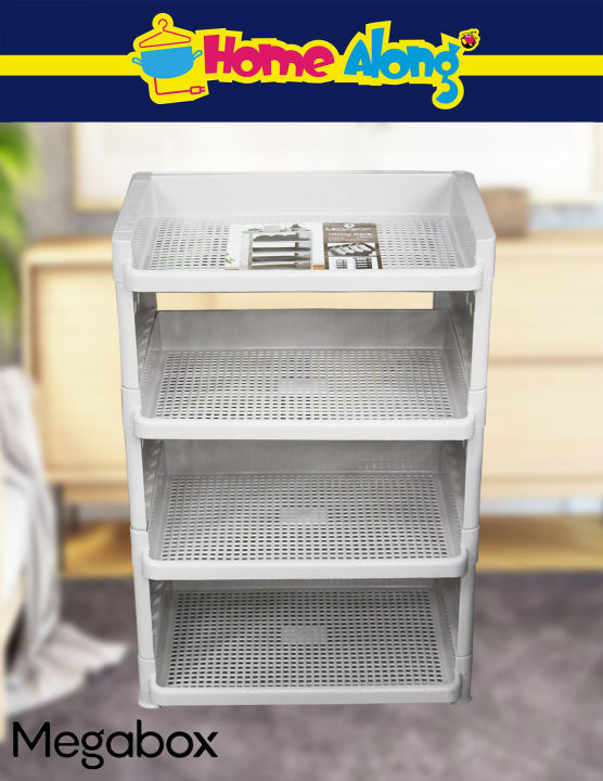 Mega Box MG131 4-Layer Multipurpose Utility Rack | Lazada PH