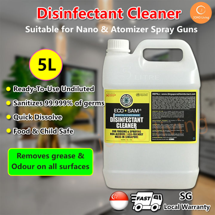 SG Ready Stocks JOMO ECOSAM Surface 5L Disinfectant Non Alcohol Based ...