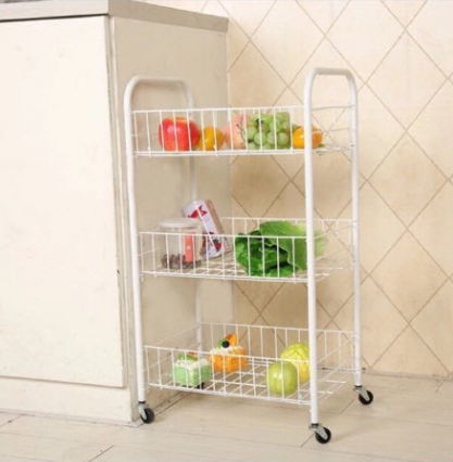 3 layer storage rack movable kitchen rack | Lazada PH