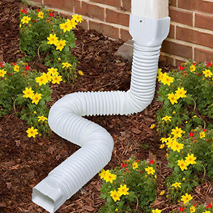 Household Downspout Extender Flexible Easy Installation Extender for ...