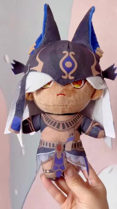 2023อะนิเมะ Cyno ของเล่นตุ๊กตา Genshin ผลกระทบเกม Plushie ตุ๊กตานุ่มยัด ...