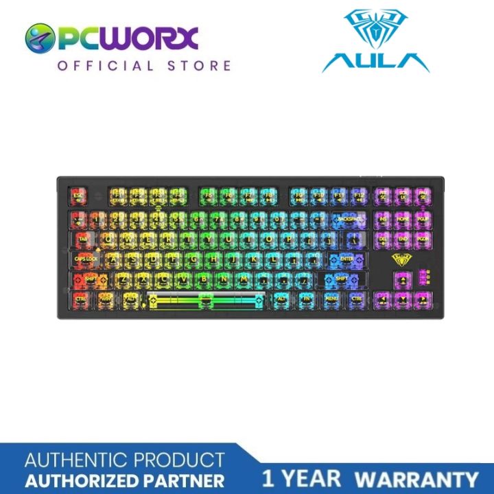 Aula F2183 3 in 1 Hot-Swappable RGB Gaming Keyboard | Lazada PH