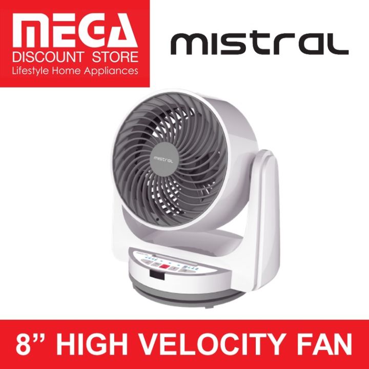 MISTRAL MHV800R 8" HIGH VELOCITY POWER FAN WITH REMOTE | Lazada Singapore