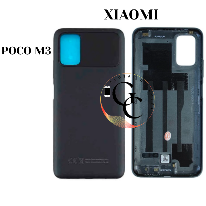 Backdoor Xiaomi Poco M3 Original (Back Cover Tutup Belakang Tutup ...