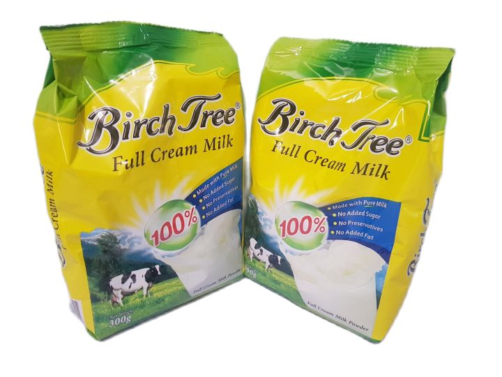 BIRCH TREE Full Cream Milk Powder (2 packs x 300 grams) | Lazada PH