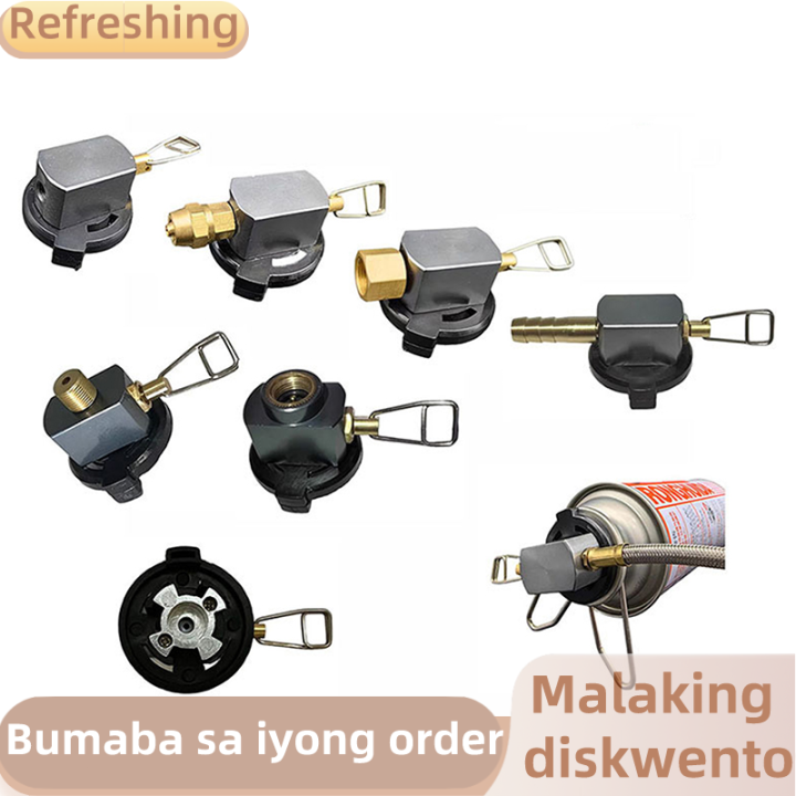 🔥Refreshing Butane Gas Refill Adapter Camping Gas Canister Adapter Gas ...