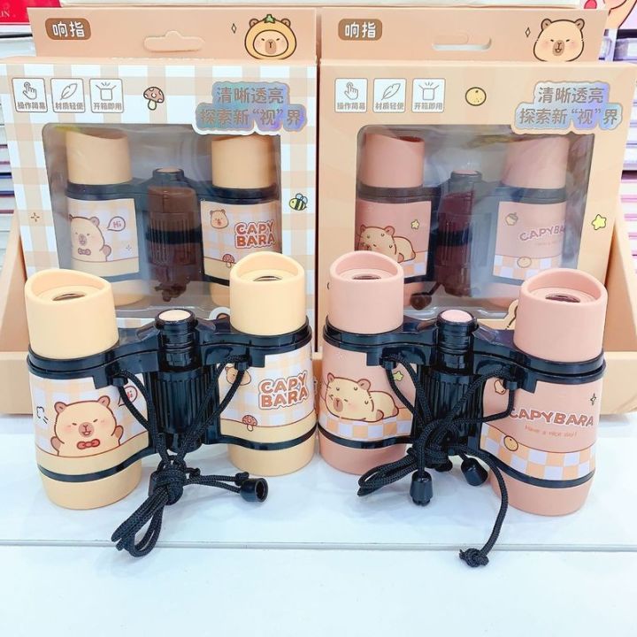 1Pc Capybara Cartoon Telescope Portable Kid Binocular Foldable Outdoor ...