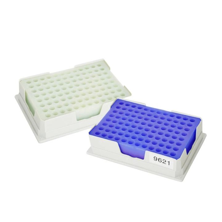 PCR Cooler Tube Rack Cooling Racks 96 Well 24 Holes PCR Tube Centrifuge ...