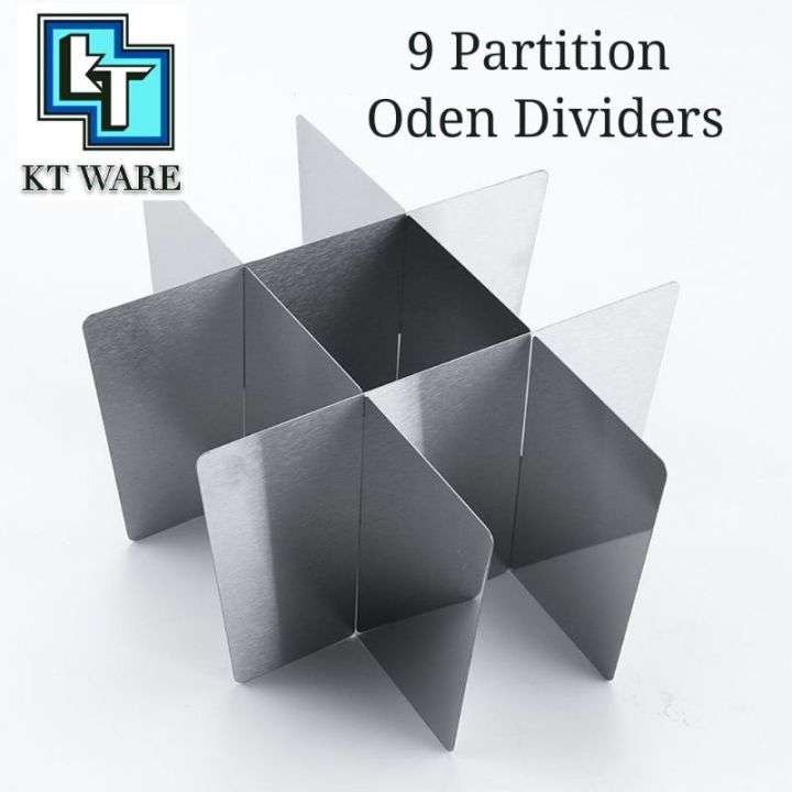 KT WARE 9-grid oden cooking grid special 9 grid fryer oden dual-use ...