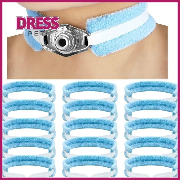 PETI DRESS Adjustable Tracheostomy Tube Holder Care Kits Reusable Foam ...