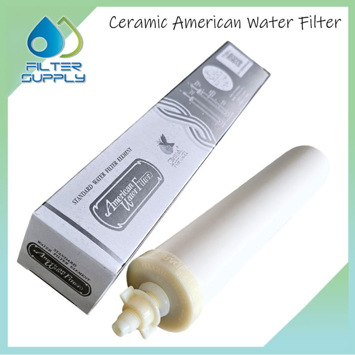 ไส้กรองน้ำ เซรามิคหัวเกลียว American Water Filter Silver กล่องสีเงิน ...