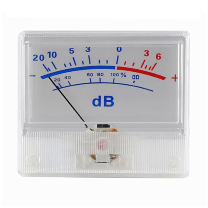 Professional Power Amplifier Meter DB Level Header VU Meter Backlit ...