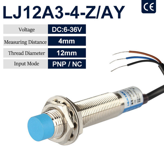 Lj12a3-4-Z/bx Lj12a3-4-Z/by Proximity Switch Inductive Proximity Sensor Detection Switch Npn/pnp ...