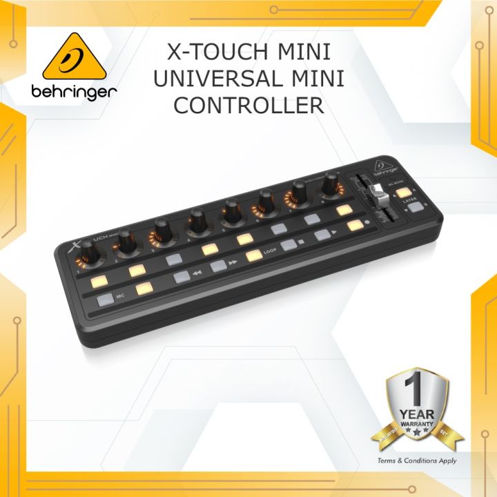 [100% AUTHENTIC] BEHRINGER X-TOUCH MINI Ultra-Compact Universal USB ...